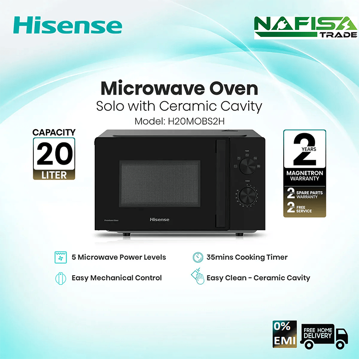 Hisense 20L Solo MWO with Grey Cavity || H20MOBS2H with Free Delivery ...