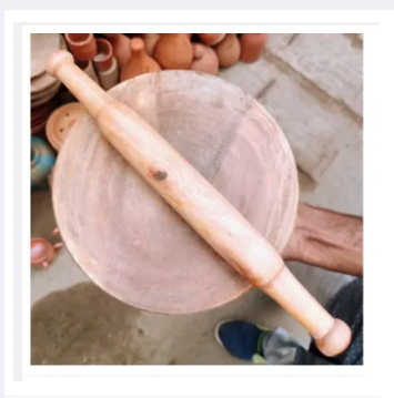 Roti Maker- Wooden (11 inchi size) | Daraz.com.bd