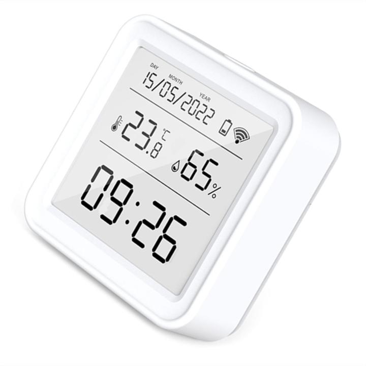 Tuya WIFI Temperature Humidity Sensor Indoor Hygrometer Thermometer ...