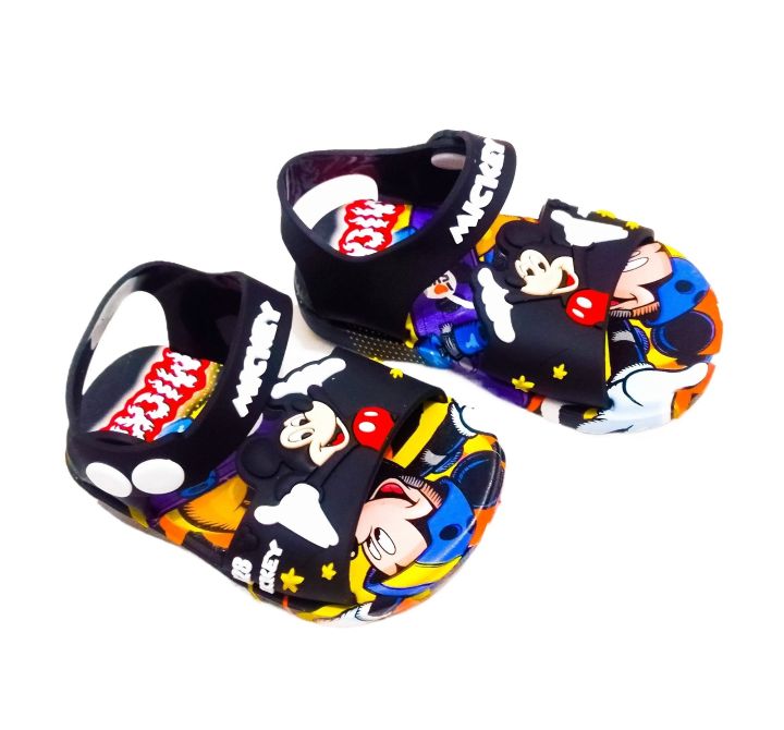 New Model Cartoon Mickey mouse Design 3D PVC Upper Sliders For Kids ...