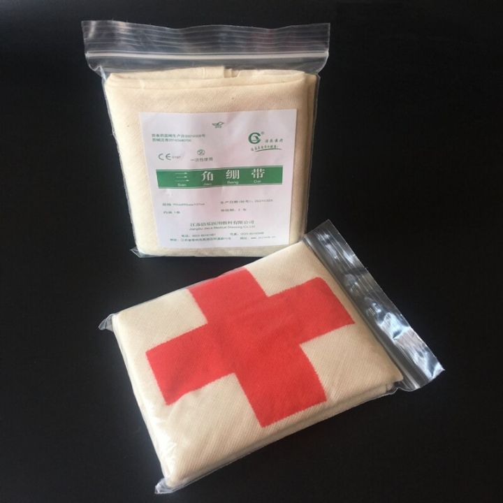 Gauze Triangle Bandage Hypoallergenic Wound Band Aid Large Wound First ...