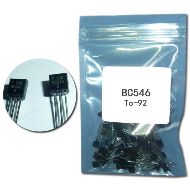 【happy one】100pcs/lot BC546 to92 NPN transistors mosfet set transistors ...