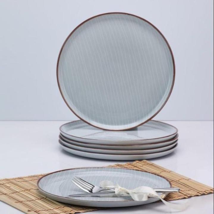 Raya Series 6 Piece Dinner Plates Ceramic Dinner Plates 6 Piece | Daraz ...