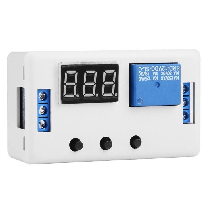 12V LED Display Adjustable Timer Relay Automation Control Switch Module | Daraz.com.bd