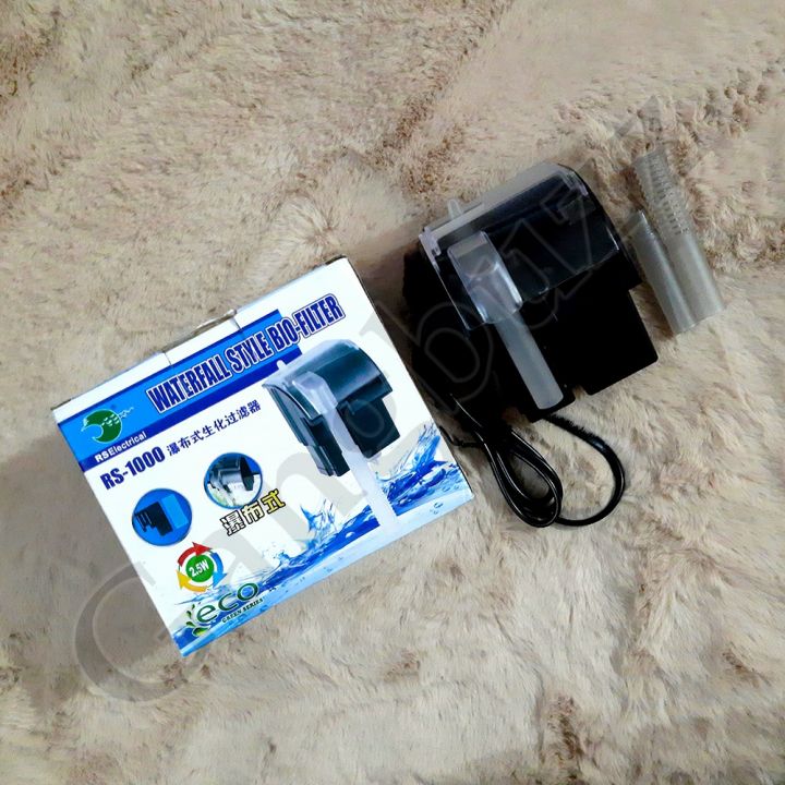 Aquarium Hang-On-Back/Hob Filter – RS-1000 - High-Quality Waterfall ...