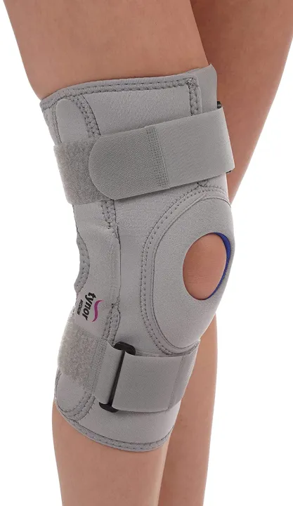 Tynor Knee support Hinged (Neoprene)(J01)for rigid support with ...
