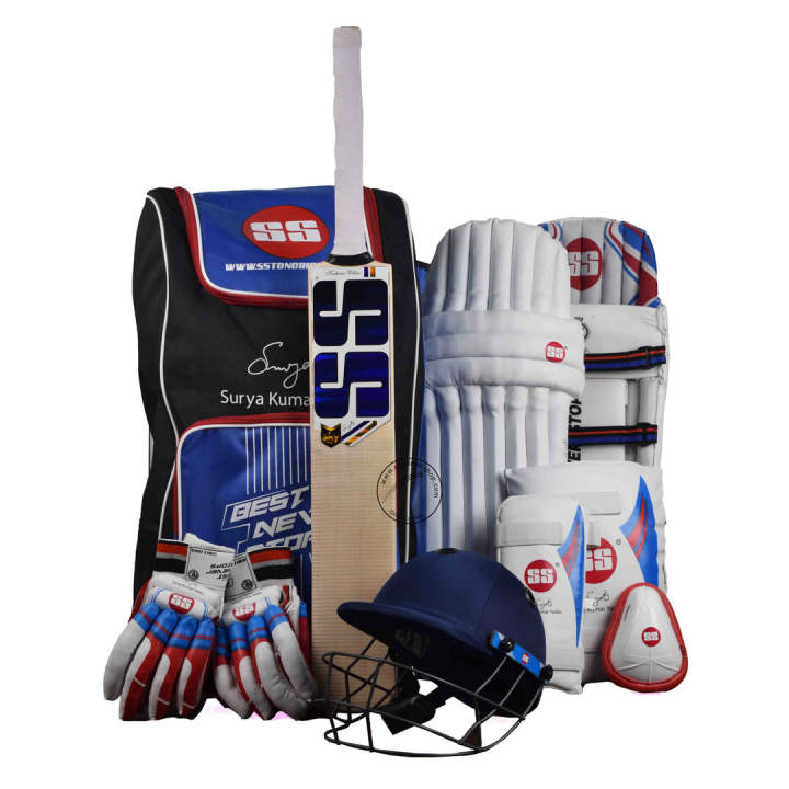 8 in 1 Premium Cricket Kit Full Set For Players Cricket Complete ...