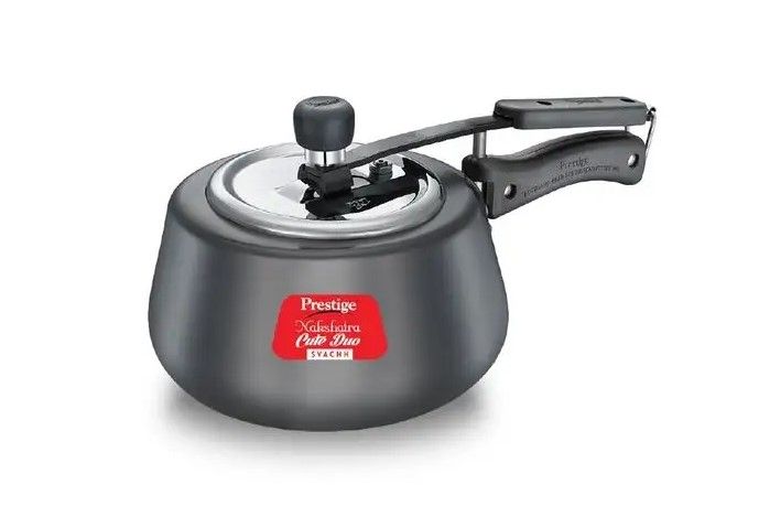 Prestige India Pressure Cooker Nakshatra Cute Duo HARD ANODISED 3liter ...