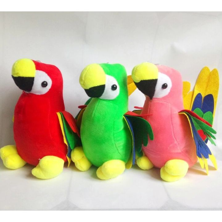 Parrot Plush Soft Toy Doll Cute Baby Birthday Gift | Daraz.com.bd