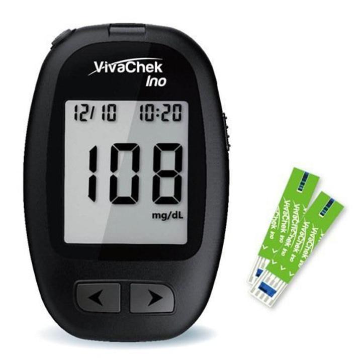 Vivachek Ino Glucometer Blood Glucose Test Meter - Vivacheck Diabetes ...