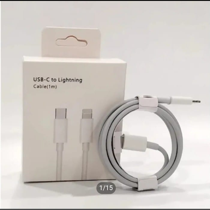 20W PD Fast Charger Cable For Apple USB-C to Lightning Cable (1 m ...