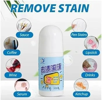 Stain Remover Roller-ball Cleaner Stain Removal Pens Portable ...