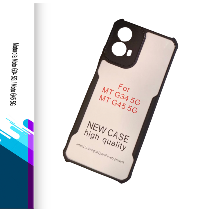 For Motorola Moto G34 5G /Moto G45 5G - Transparent Silica Gel Matte ...
