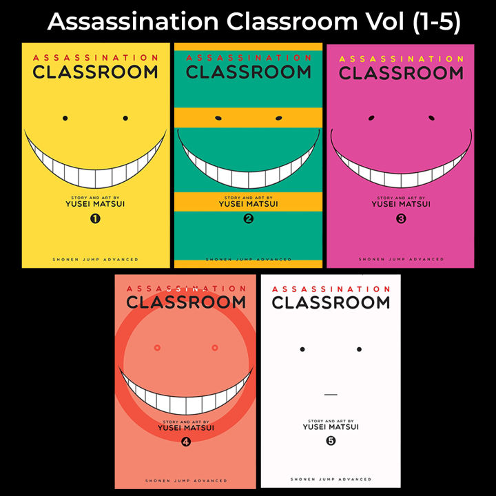 Assassination Classroom Volume (1-5) Paperback Manga Set | Creative ...