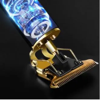 T9 Vintage USB C Type cable with Rechargeable Hair Trimmer metal body ...