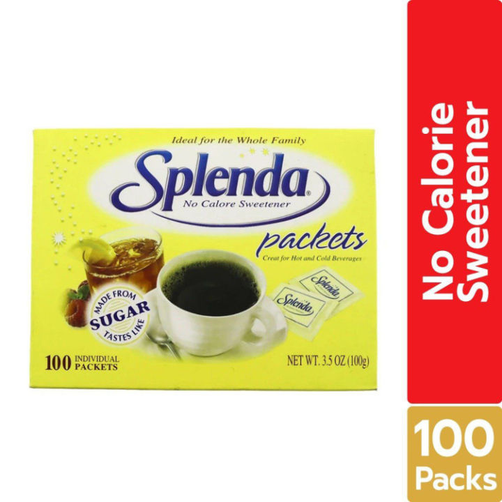 Splenda No Calorie Sweetener Packets 100 Count | Daraz.com.bd