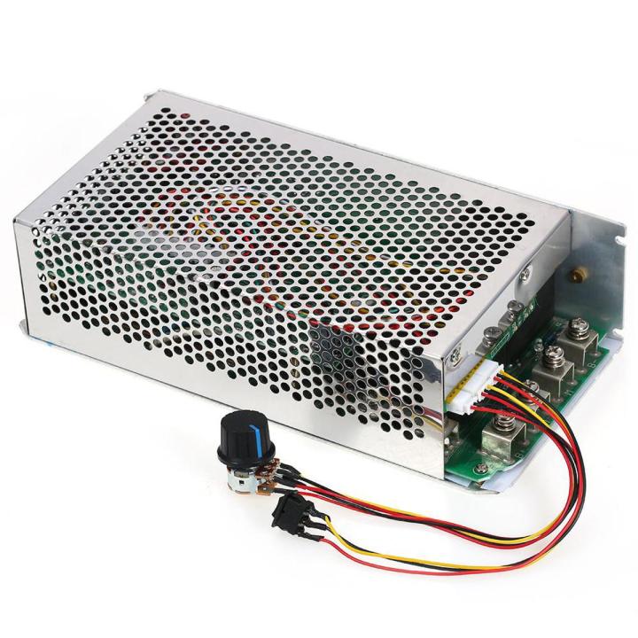 KOGEEK DC 10V-50V 5000W 200A Programmable DC Motor Adjustable Speed Controller Regulator PWM ...