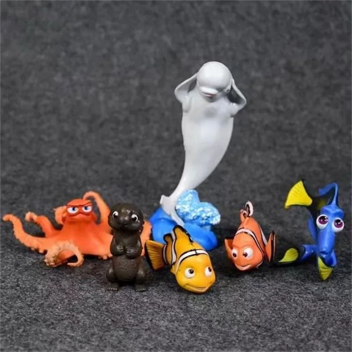 Children's Toy Marine Animal Finding Nemo Figure Animals Doll Posture ...