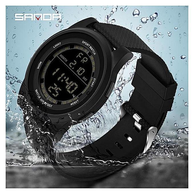 Sanda 337 waterproof super slim watch | Daraz.com.bd