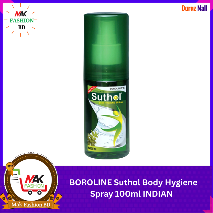 BOROLINE Suthol Body Hygiene Spray 100ml INDIAN | Daraz.com.bd