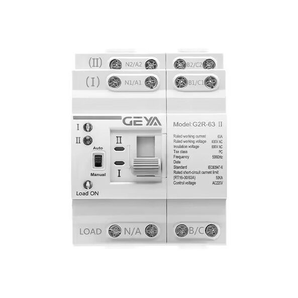 GEYA dual power automatic converter PC grade W2R power switch module 2P ...