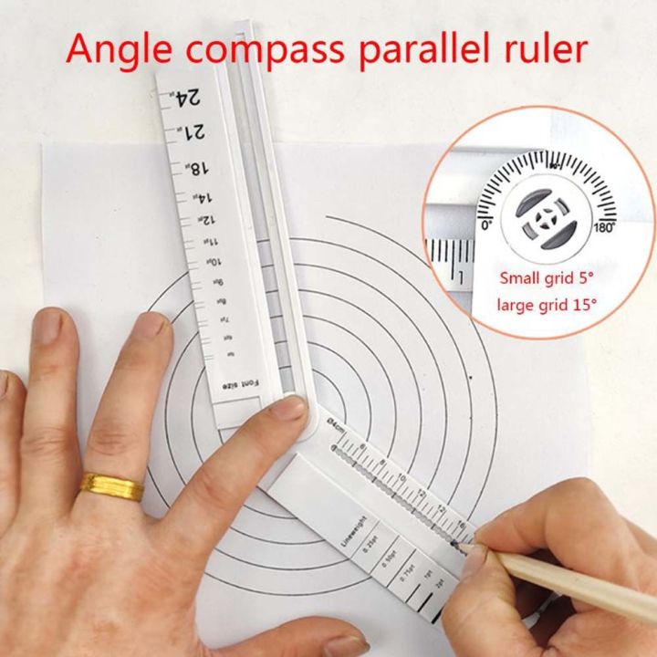 New Tranparent 30cm tationery upplie tudent Rectangle Ruler Compa ...