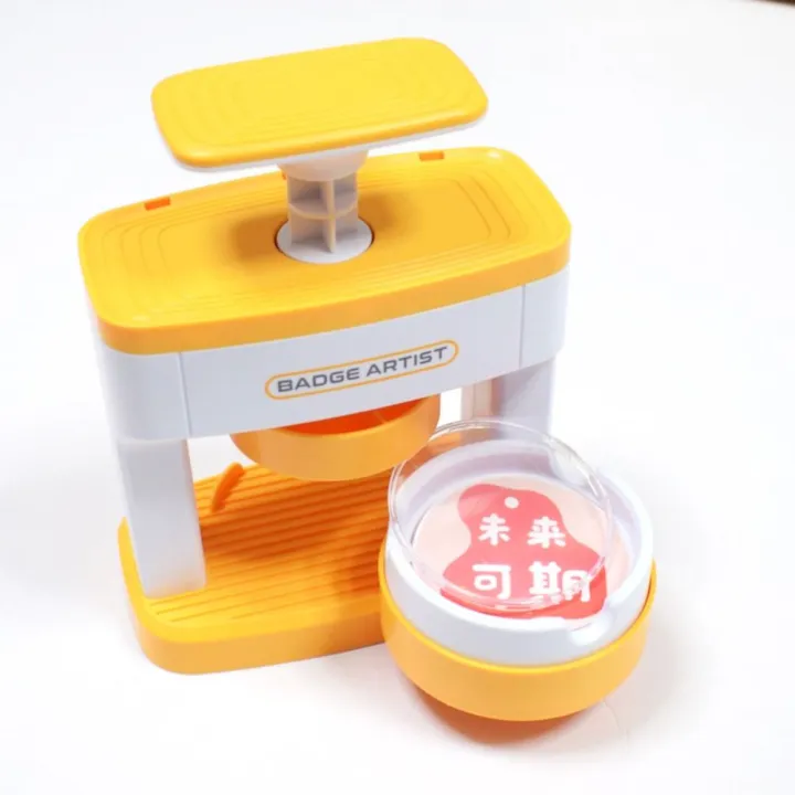 Creative Unique Punch Press Badge Maker Machine Cute Stickers Button ...