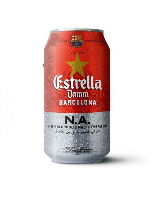 Estrella_Damm_(Official_Beer of Football Club Barcelona) Malt Beverage ...