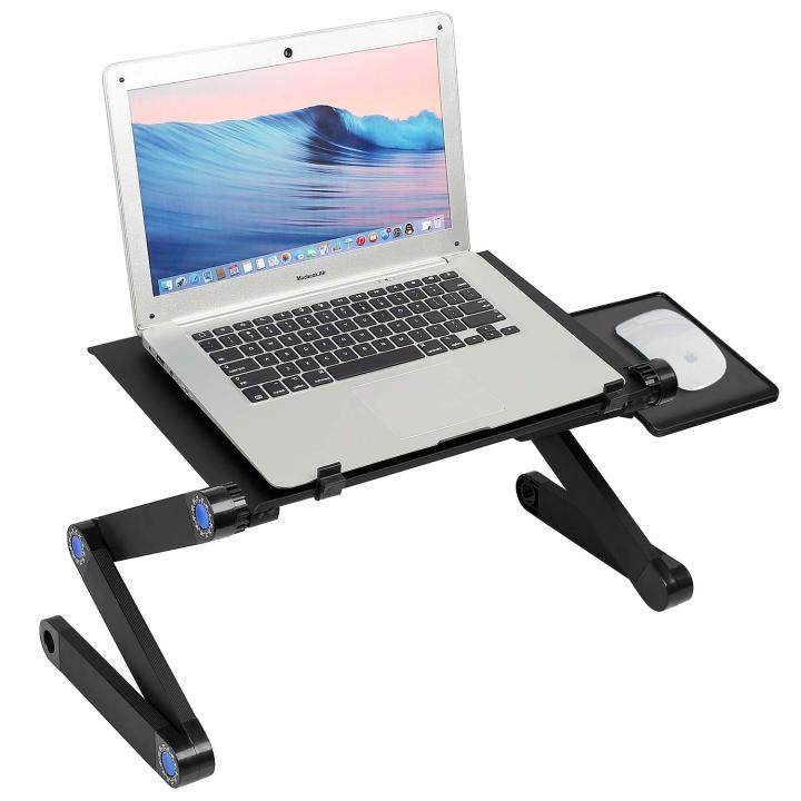 Laptop Table T8 - Portable Laptop Stand for Bed with Cooling Fans ...