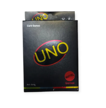 UNO Minimalista Special Edition Card Game Deck Black black uno card Uno ...