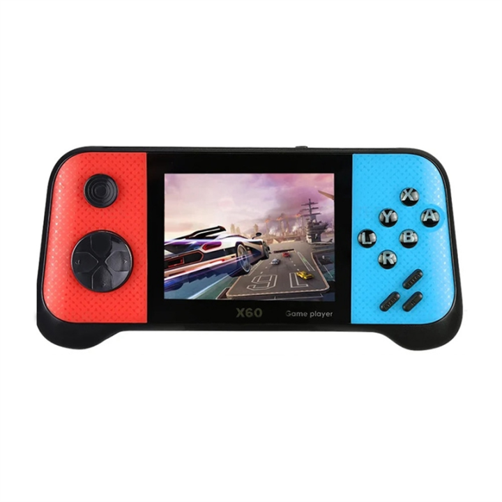 X60 Handle Game Player Kit 3.5Inch Portable Built-in 4849 Games Video ...