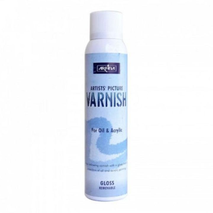 Spray varnish for acrylic paintings store