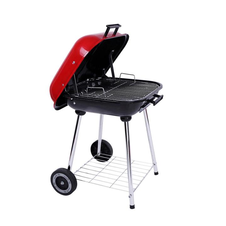 Portable Round Head Charcoal BBQ grill Machine (18 inch ) | Daraz.com.bd