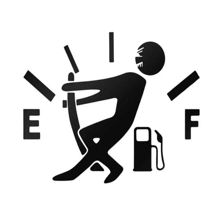 Premium Quality Car Fuel Tank Sticker for Car | Daraz.com.bd