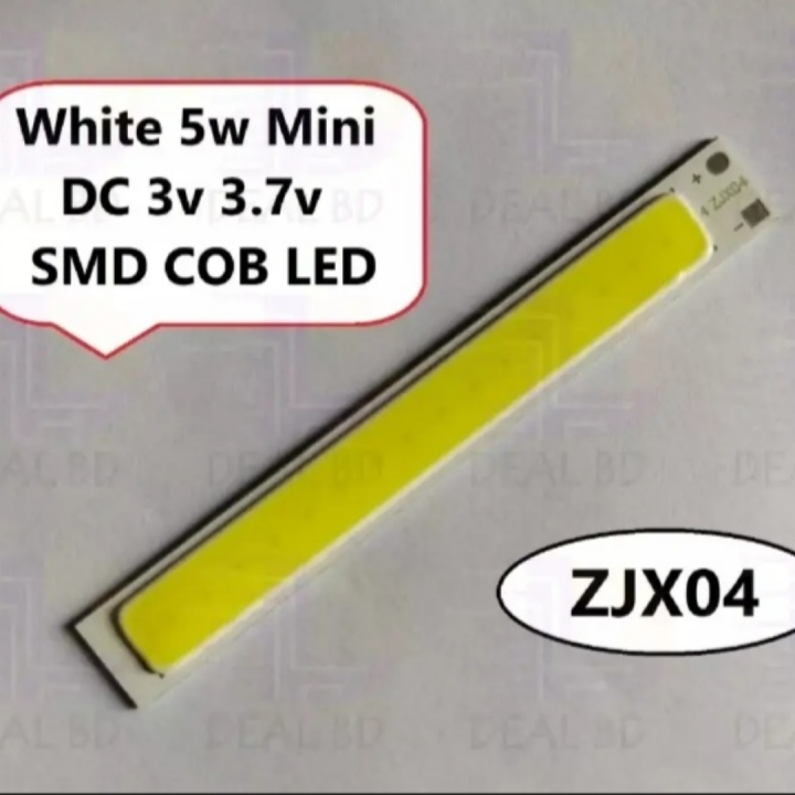 Model-D8010 WHITE Color 7W Mini LED DC 3V 3.7V White LED SMD Strip COB ...