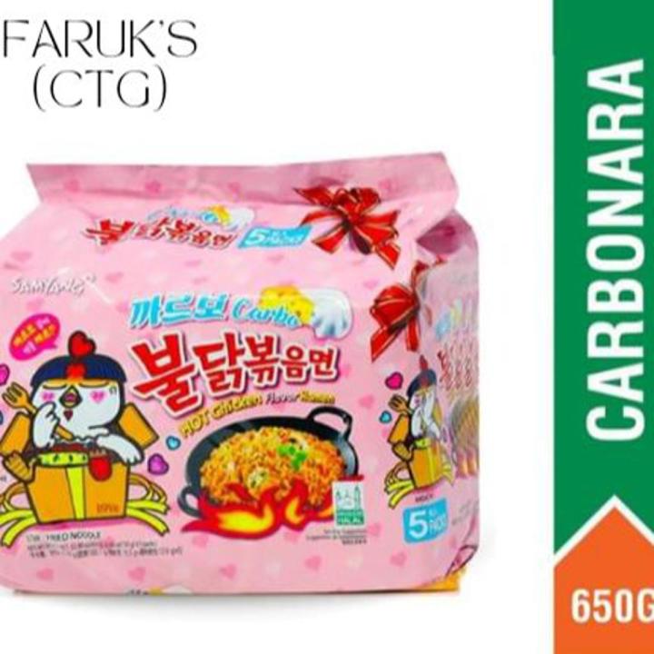 Carbonara Ramen 650Gm (Family Pack) Korea | Daraz.com.bd