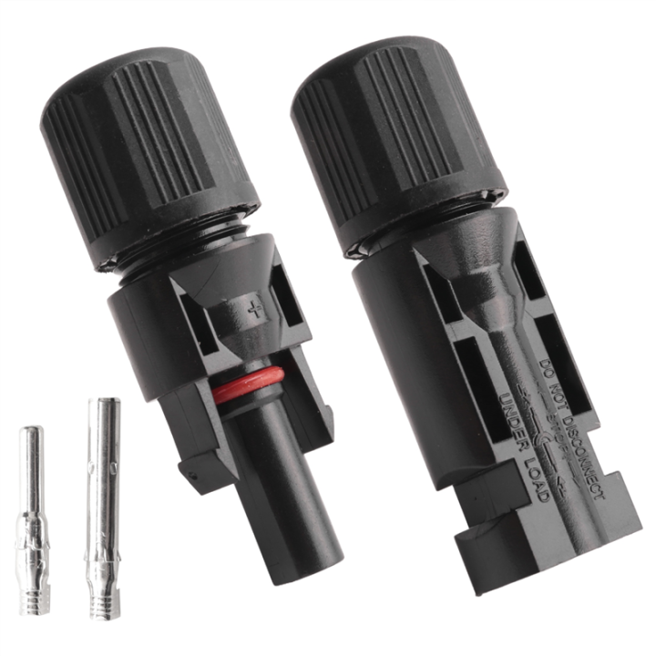 1 pair Male + Female M/F Connectors Set for PV Solar Panel Cable ...