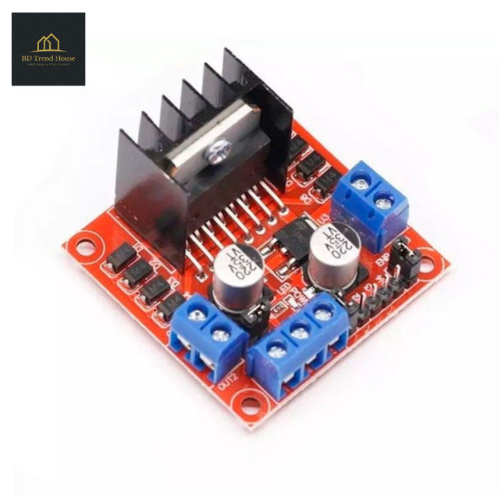 L298N Motor Driver Dual Channel H-Bridge Motor Driver Control Module ...