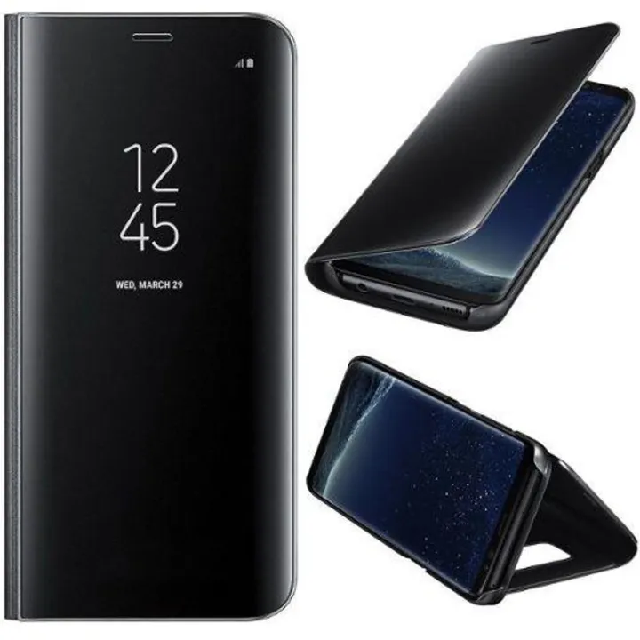 Realme c12 luxury Shine Phone flip Cover With Back Stand | Daraz.com.bd