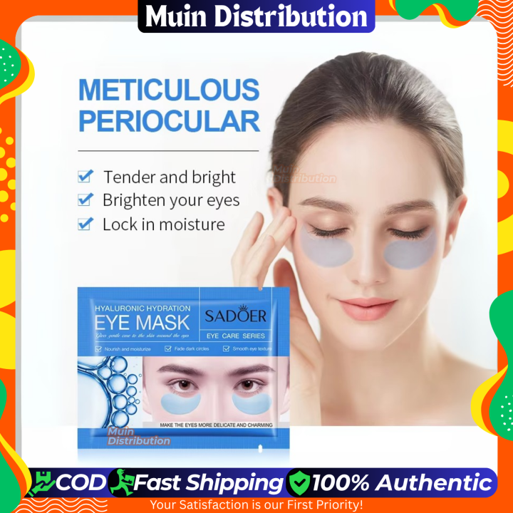 〽️ Sadoer Hyaluronic Acid Hydration Eye Mask - 1Pcs | Daraz.com.bd