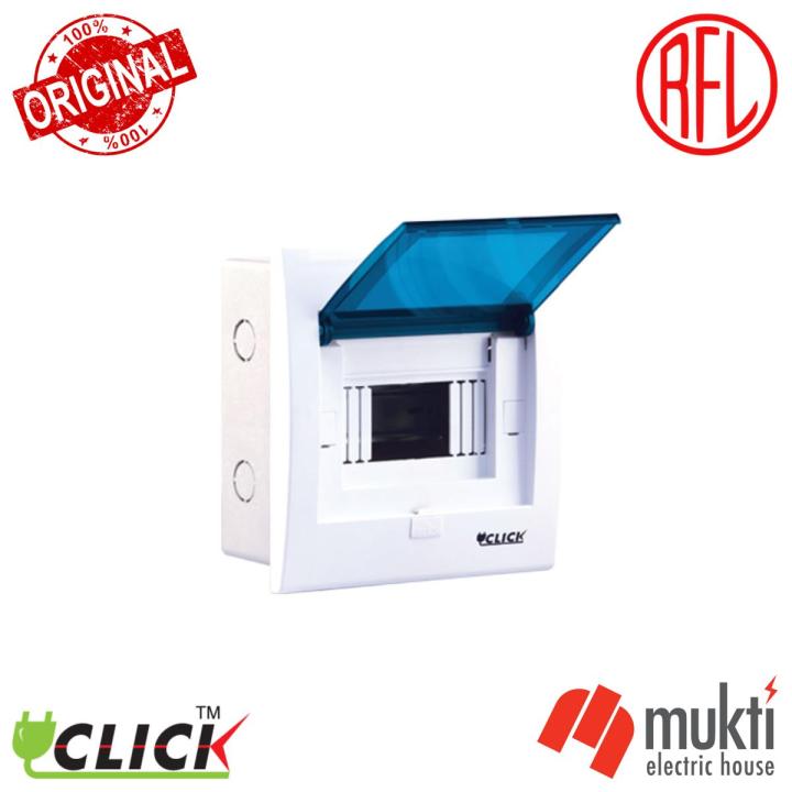 Click L4-6 Way Distribution Box Plastic Electrical DB Protection Board ...