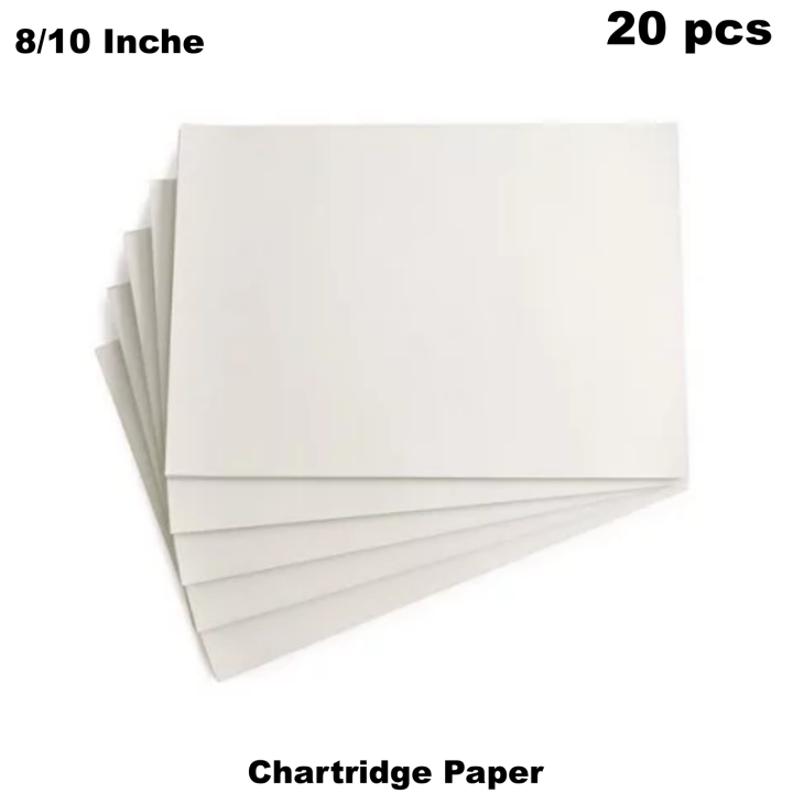 Artisan's Haven 8\10 inche Cartridge Art Sheets Watercolour Drawing ...