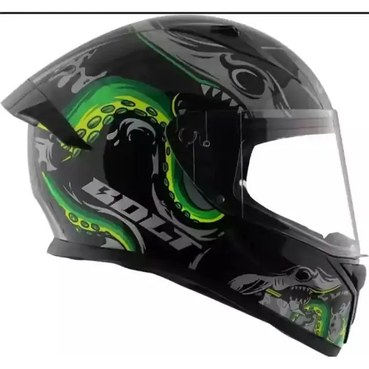 Vega Bolt Full Face Bick Helmet | Daraz.com.bd