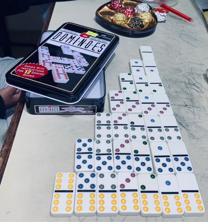 DOMINOES Games - 28 Pcs - 1 Set Without Catalog | Daraz.com.bd