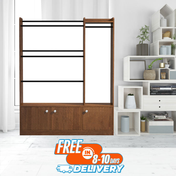 RK Modern Alna With 3 Storage Cabinet and Shelf for Home | Daraz.com.bd