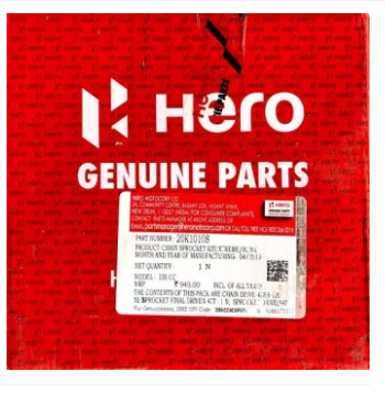 HERO HUNK 150CC Motorcycle Chain Sprocket full Set | Daraz.com.bd