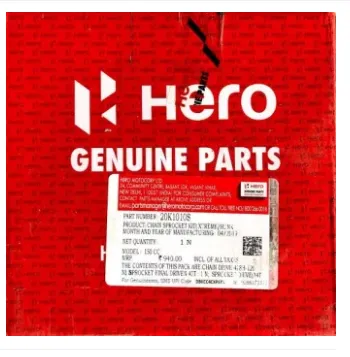 HERO HUNK 150CC Motorcycle Chain Sprocket full Set | Daraz.com.bd