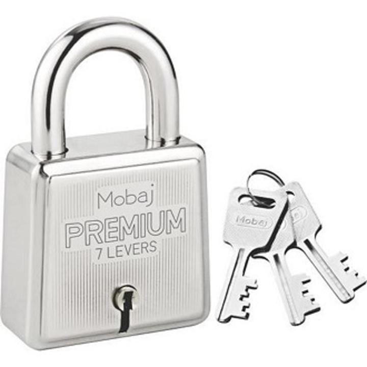 100% Orgenal Mobaj Premium 7 lever 60 MM Padlock | Daraz.com.bd
