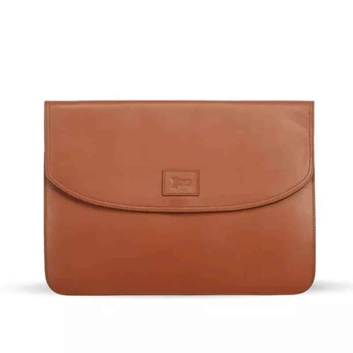 Brown Ralphy premium leather Laptop Sleeve SB-LC700 | Daraz.com.bd