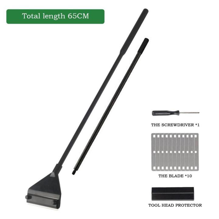 Aquarium Algae Scraper Fish Tank Cleaner Keep Hands Dry Sharp Scraper ...